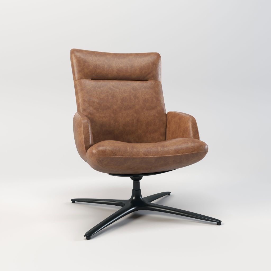 Caddy Swivel Lounge Chair – Piximo Studio